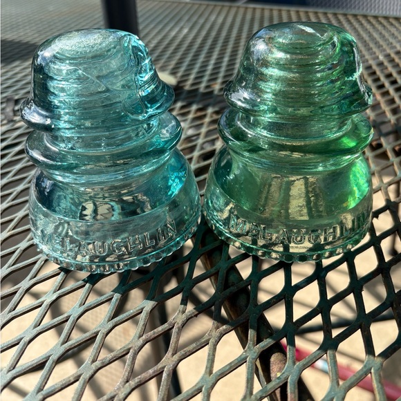 Vintage | Accents | Vintage Mclaughlin 42 Glass Insulators 92s | Poshmark